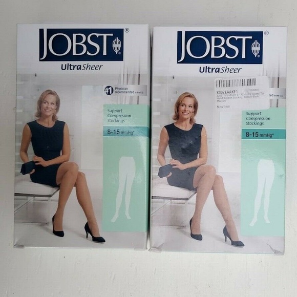 Jobst | Pants & Jumpsuits | 2 Pack Jobst Ultrasheer 85 Mmhg Closed Toe ...